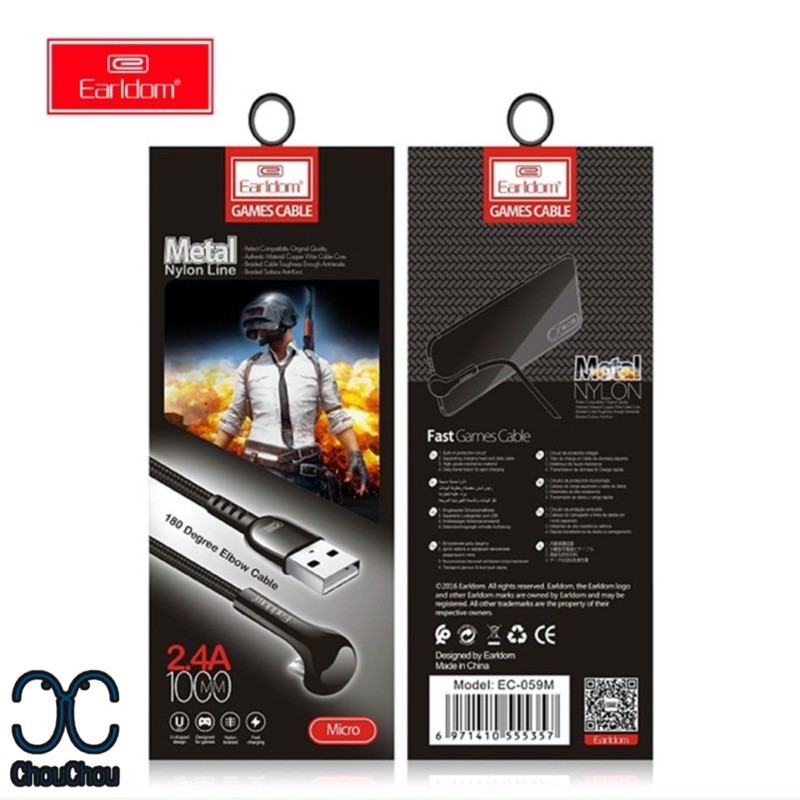 Cáp sạc Earldom EC-059 | Shopee Việt Nam
