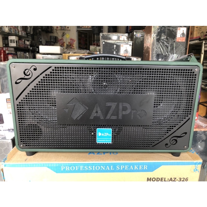Loa Kéo Bluetooth Karaoke AZPro AZ-326 | Shopee Việt Nam