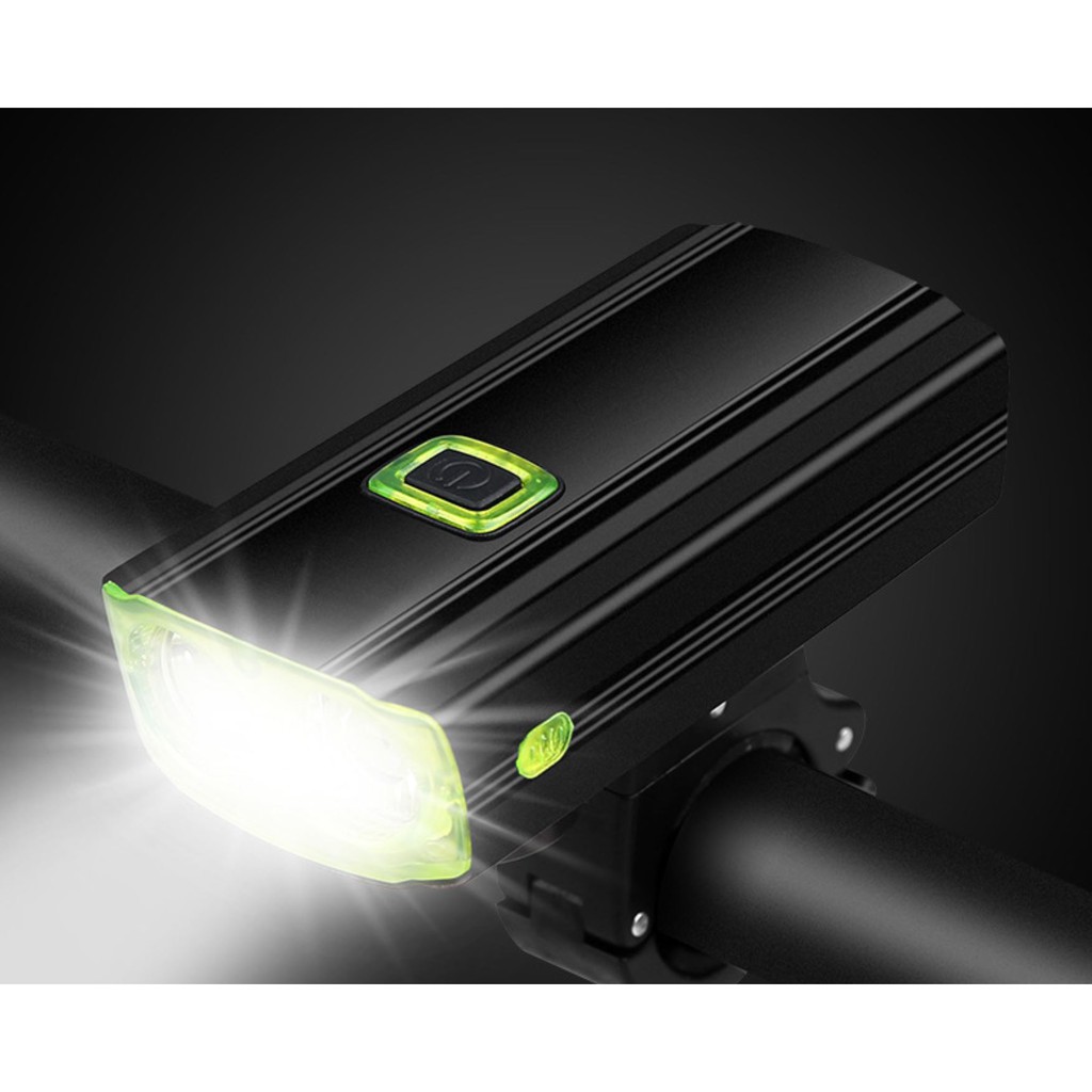 Đèn xe đạp kiêm kèn L010 400 lumen - 120Db | Shopee Việt Nam