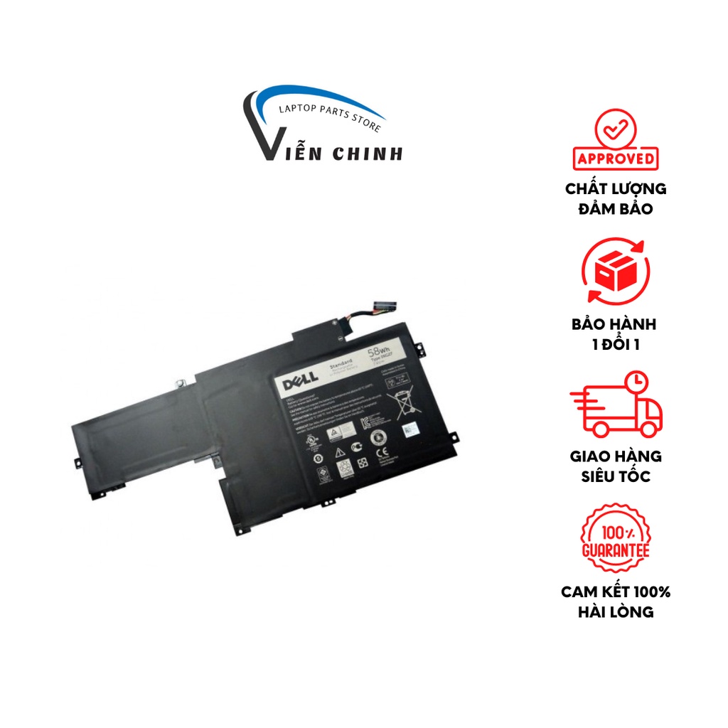 Pin laptop Dell Inspiron 14-7437, P42G C4MF8 5KG27 – 14-7437 (ZIN) – 4 ...
