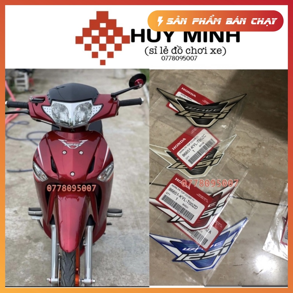 Tem wave 125i đời future neo - hàng chất lượng cao cấp | Shopee Việt Nam