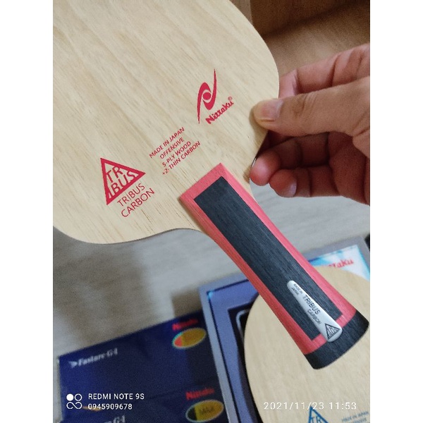 Vợt bóng bàn Nittaku Tribus carbon | Shopee Việt Nam