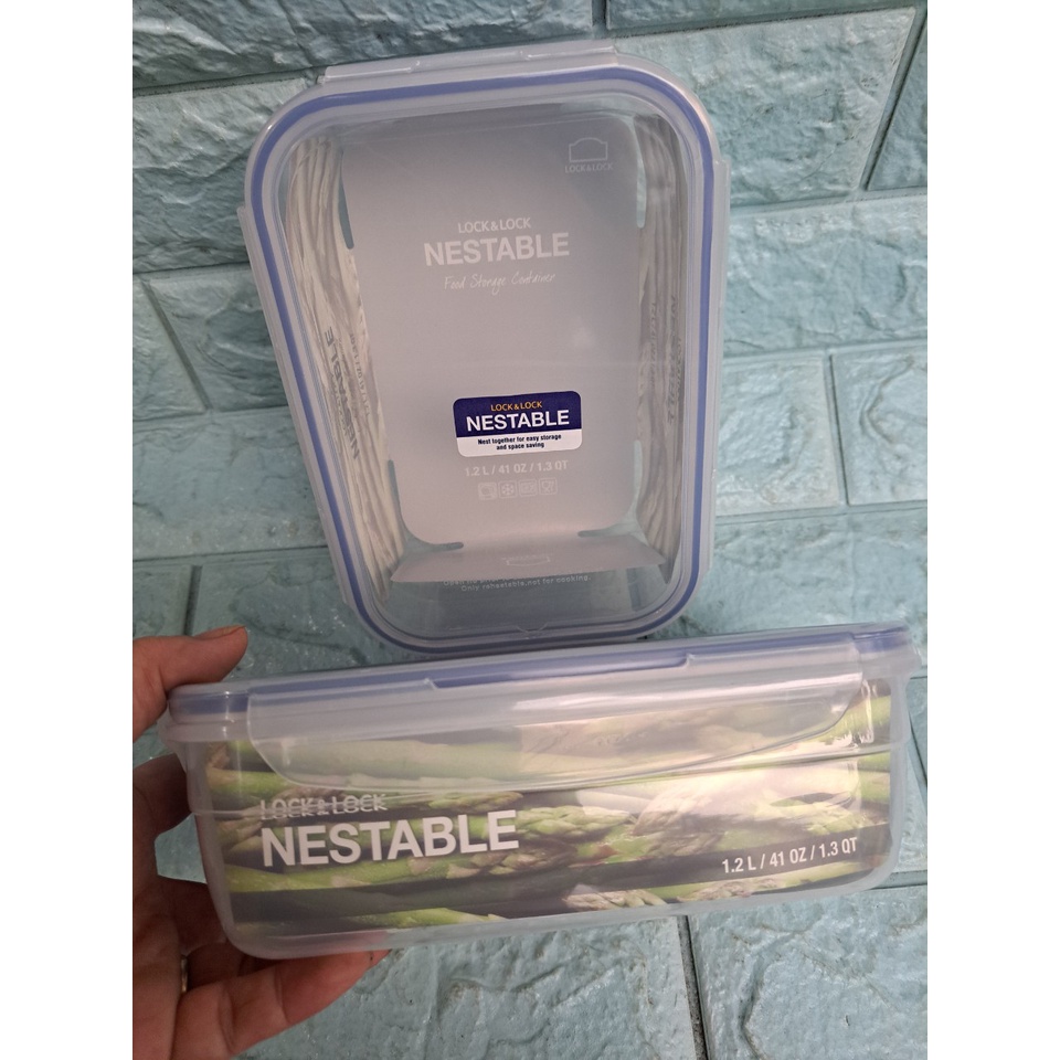 Hộp bảo quản thực phẩm Locknlock Hanacobi 24EA 1.2L HSM3740 | Shopee Việt Nam