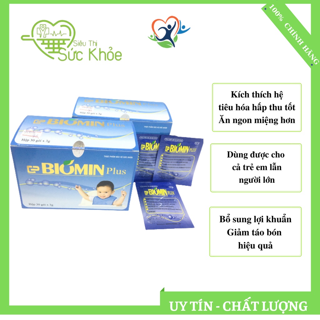 Cốm vi sinh men tiêu hóa cho bé và cho người lớn Biomin Plus giúp làm ...