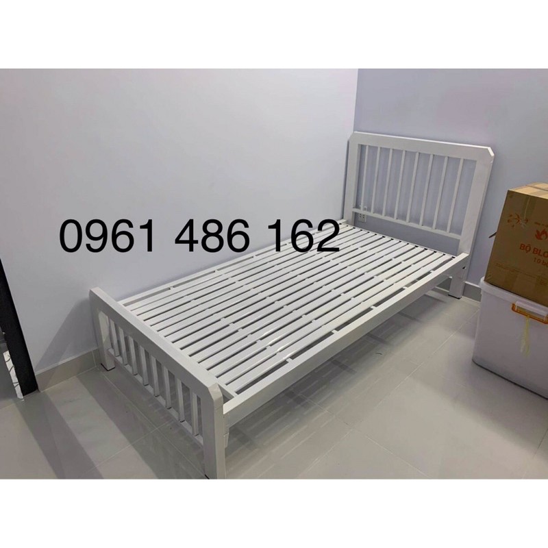 Giường khung hộp homestay - 1mx2m - freeship hcm (kèm clip thật ...
