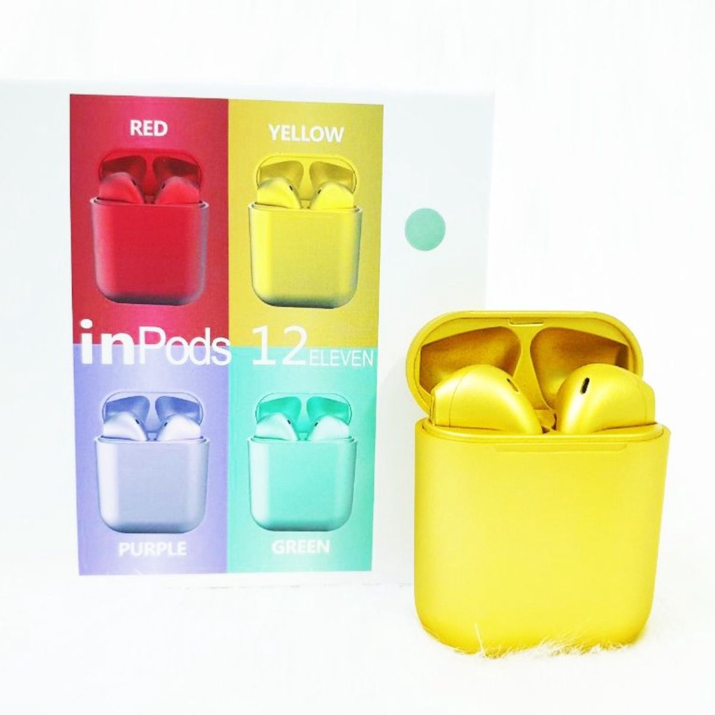 Tai nghe Bluetooth 5.0 Inpods 12 INP012 tai nghe không dây | Shopee ...