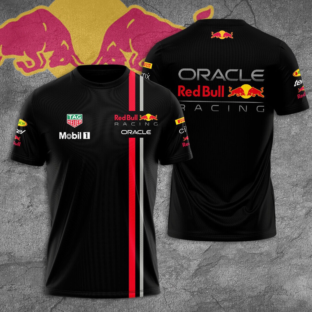 Áo thun Red Bull Racing 2022, Red Bull F1, Công thức 1, Tag Heuer Mobil ...