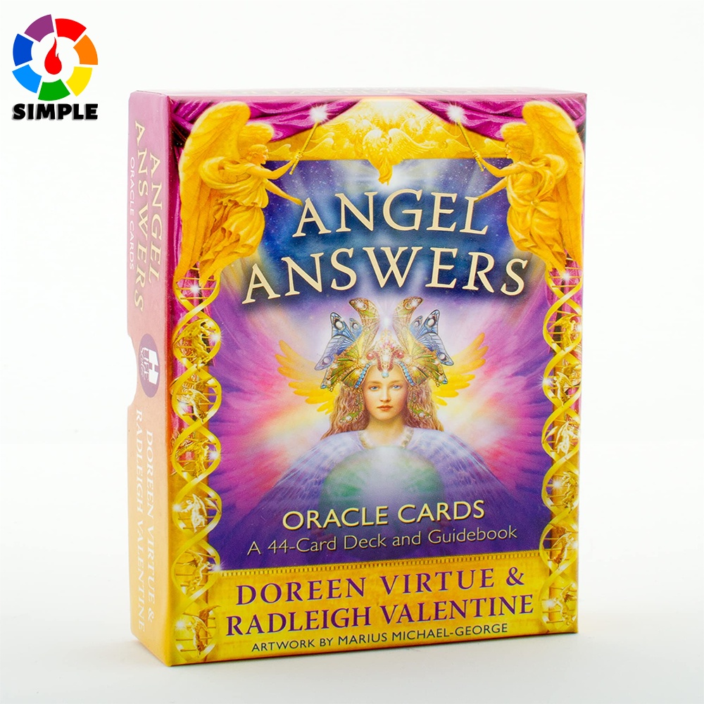 Angel Answers Oracle Cards: A 44-Card Deck Tarot Game | Shopee Việt Nam