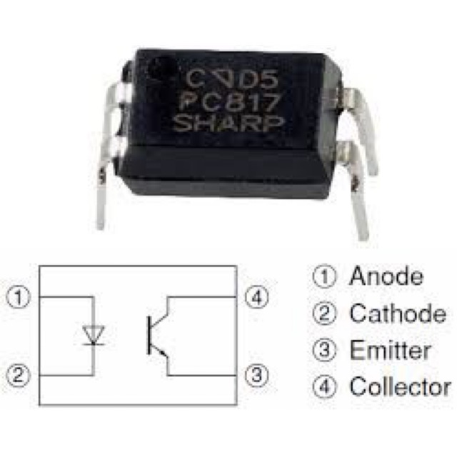 10 con ic cách ly quang PC817 | Shopee Việt Nam