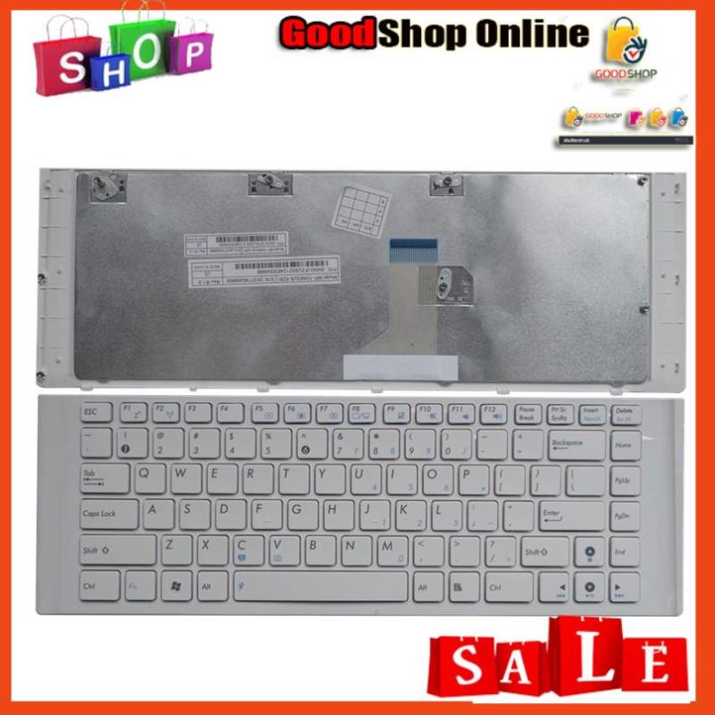 ⚡ KEYBOARD ASUS X44H X43 X43S X44 X44C A40 ( CÁP THẲNG CÓ KHUNG VĨ , Có ...
