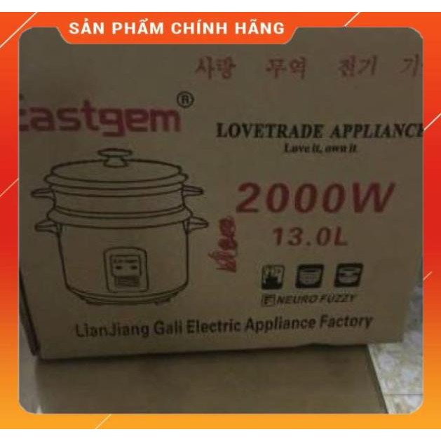 [ELHAB4 giảm tối đa 500K] Nồi Cơm Điện Công Nghiệp Eastgem 10l-13l Có Xửng Hấp | Shopee Việt Nam