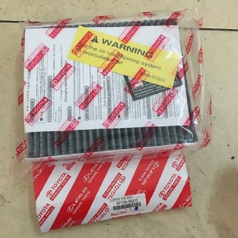 LỌC ĐỘNG CƠ -LỌC ĐIỀU HÒA -LỌC DẦU Toyota Hiace máy xăng (17801-75010 ...