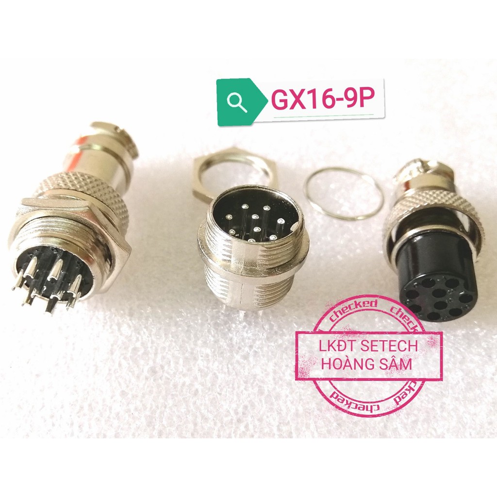 JACK sắt tròn M16 GX16 1 cặp đực cái từ 2P~10P | Shopee Việt Nam
