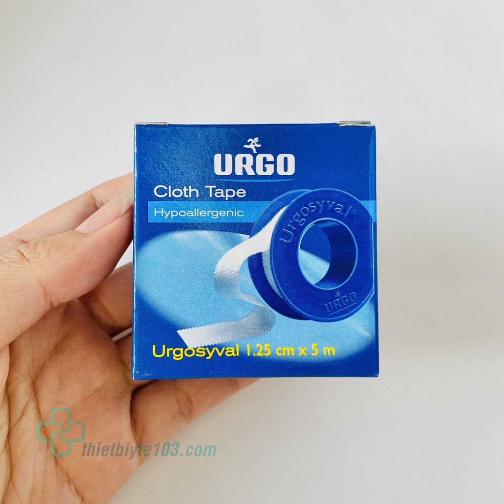 Băng Keo Lụa URGO Urgosyval, UGO TANA Các Size 5cm*5m, 2,5cm*5m, 1,25cm*5m - Băng Vết Thương Hở ...