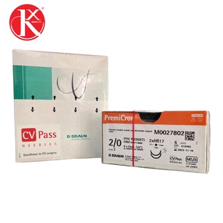 CHỈ PHẪU THUẬT KHÔNG TIÊU TỔNG HỢP BBRAUN PREMICRON® PTFE PLEDGETS FIRM ...