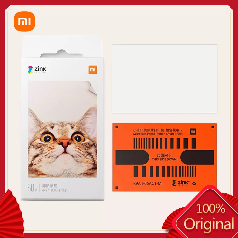 Giấy in ảnh Xiaomi AR ZINK cho máy in mini Xiaomi 3 inch chất lượng cao ...