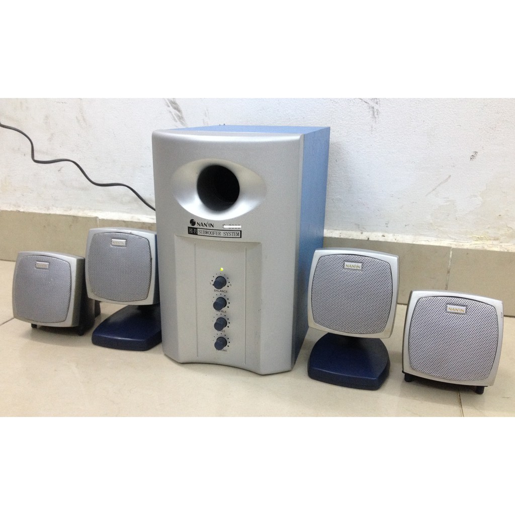 Bộ Loa nghe nhạc 4.1 Soundmax A3000 màu bạc bass lớn | Shopee Việt Nam