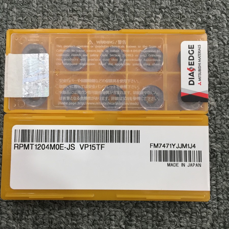 Mảnh Dao Phay MITSUBISHI R6 RPMT1204M0E-JS/VP15TF | Shopee Việt Nam