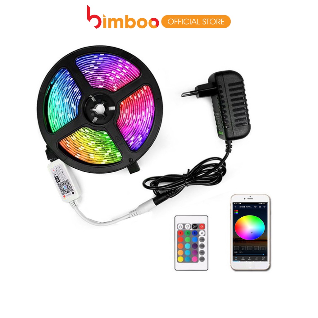 Đèn dây led RGB Bimboo | Shopee Việt Nam