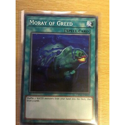 Thẻ bài YUGIOH - Moray of Greed - OP11-EN019 - Common | Shopee Việt Nam