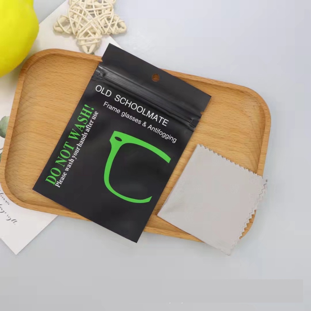 Combo 10 Khăn lau nano OLD SCHOOLMATE, Khăn lau chống bám hơi nước, hơi ...