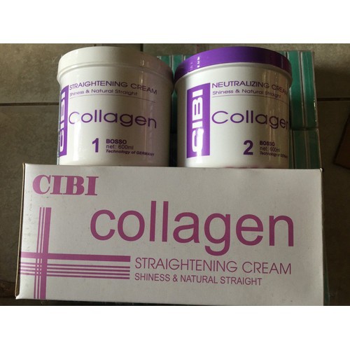 Thuốc duỗi Collagen Cibi 500ml siêu thẳng | Shopee Việt Nam