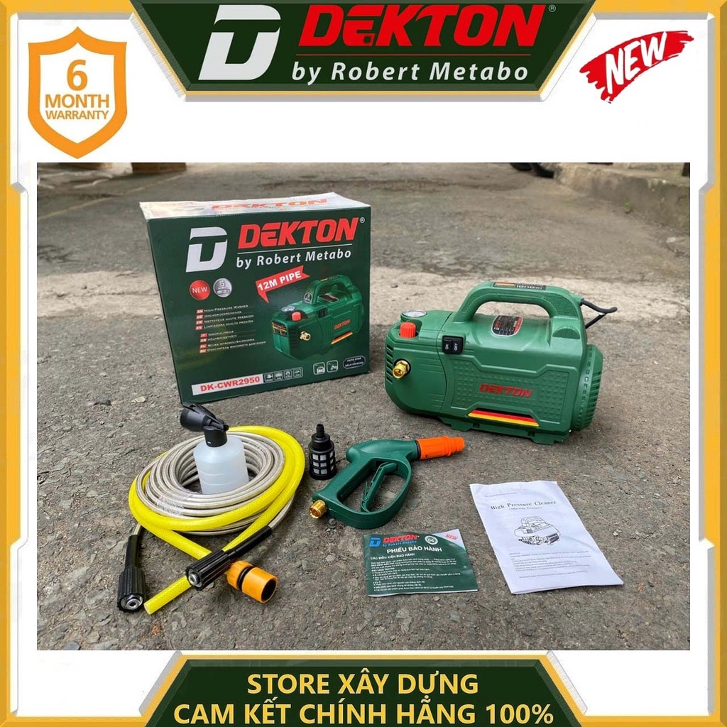 MÁY RỬA XE 2800W 150BAR DEKTON DK-CWR2950 ( CÓ CHỈNH ÁP) | Shopee Việt Nam