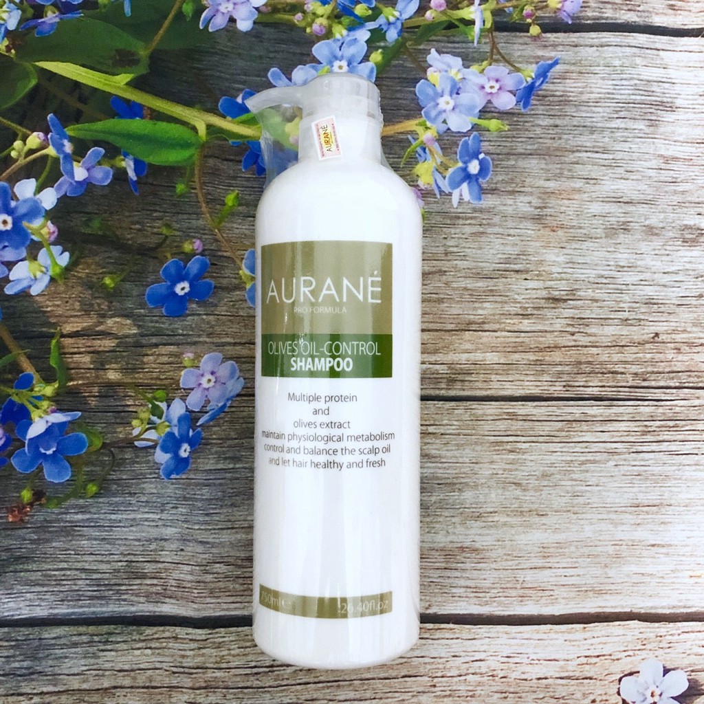 Dầu gội kiểm soát dầu Aurane Olives Oil-Control Shampoo 750ml | Shopee ...