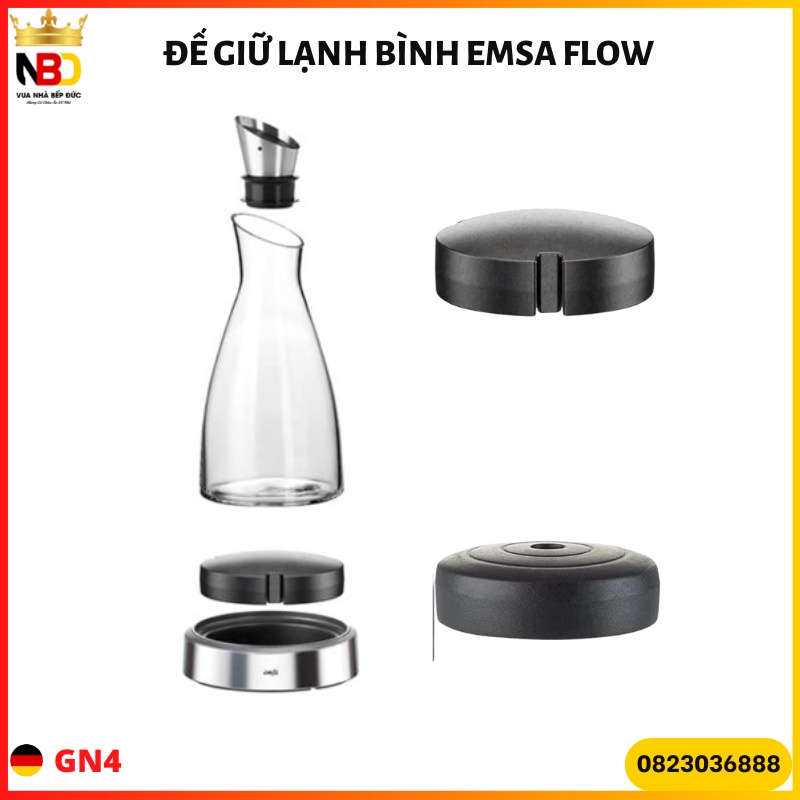 Đế giữ lạnh và bình Emsa Flow | Shopee Việt Nam