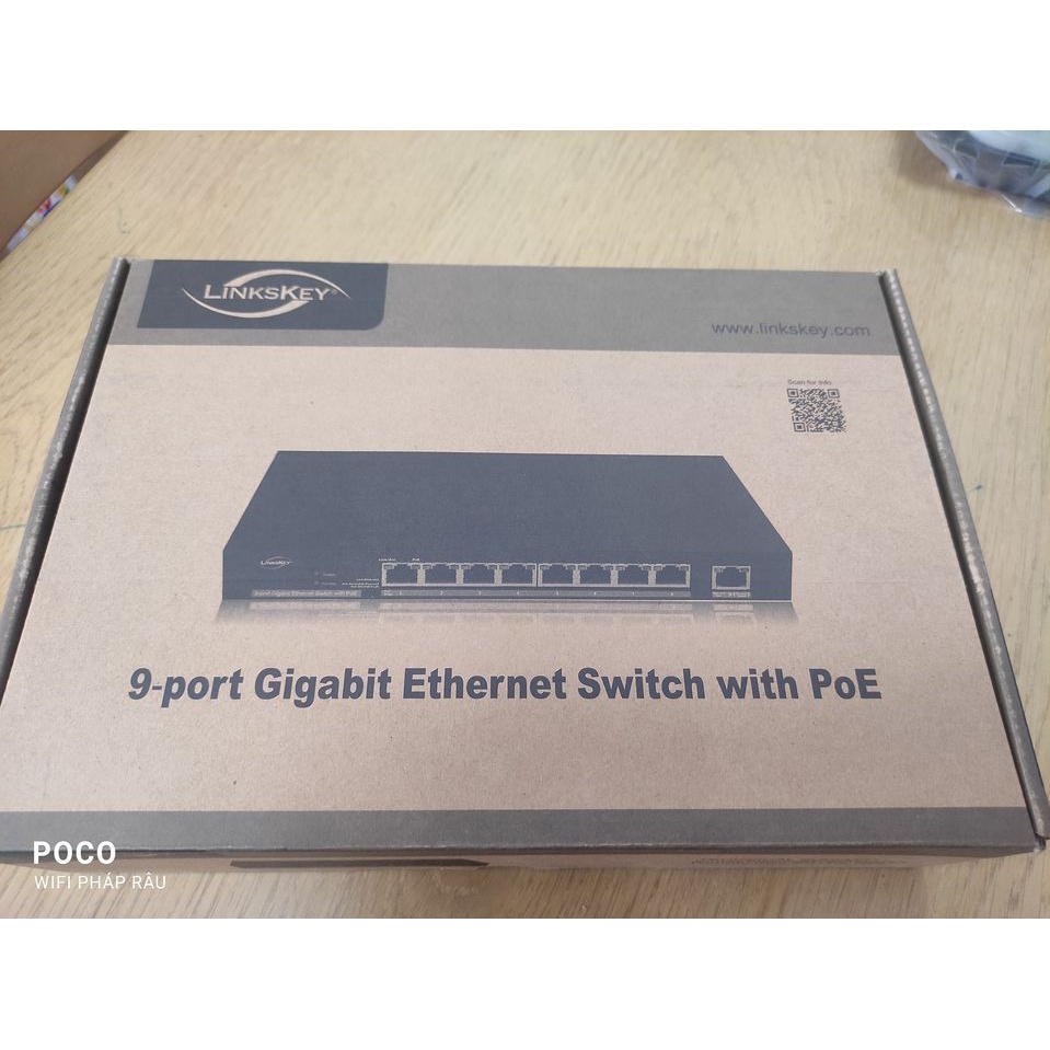 Thiết bị mạng switch PoE cho Wifi - LinksKey (hàng OEM LinkSys ...