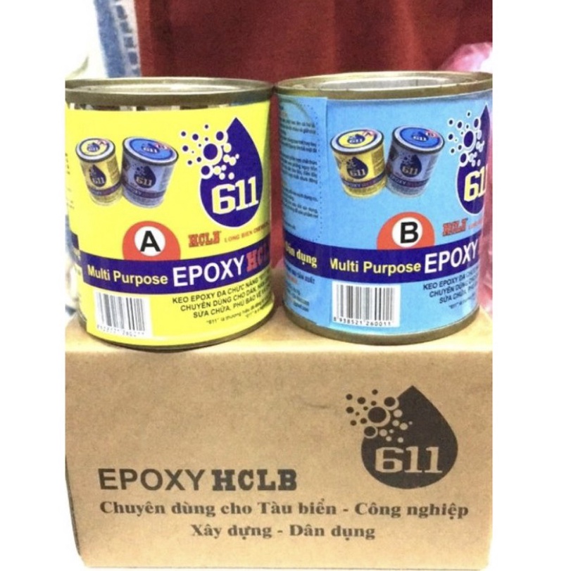 Keo EPOXY ab 611 dán đa năng, siêu dính, siêu cứng | Shopee Việt Nam