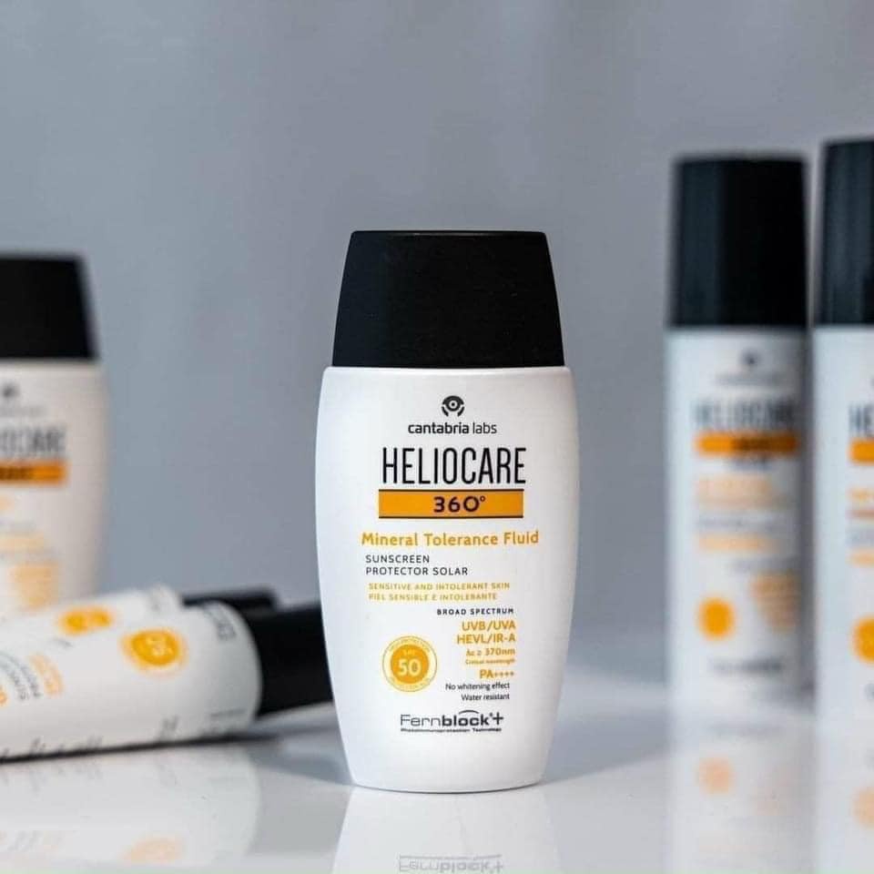 [ HÀNG CHÍNH HÃNG] KEM CHỐNG NẮNG HELIO CARE MINERAL TOLERANCE FLUID ...