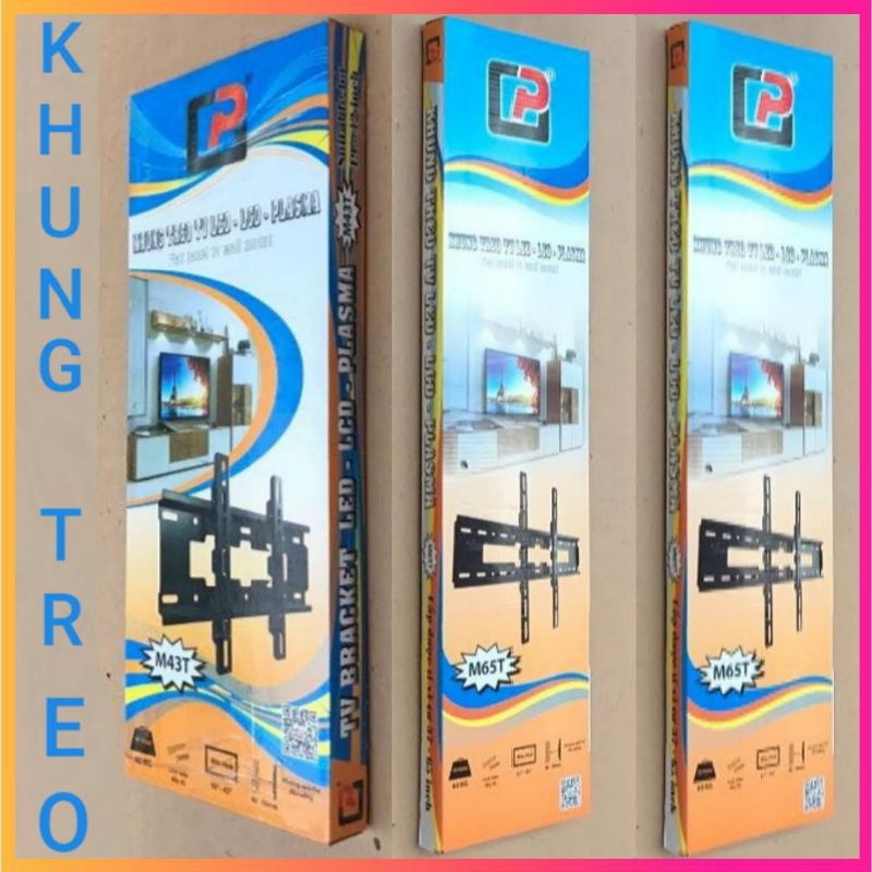 Khung treo TiVi Cố định áp tường của Cty Cảnh Phong: từ 19 đến 65 inch (Hàng Xịn) | Shopee Việt Nam