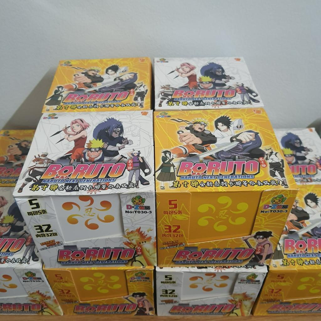 [Full box] 160 thẻ bài Boruto giá rẻ - Thẻ bài Naruto Next Generations ...