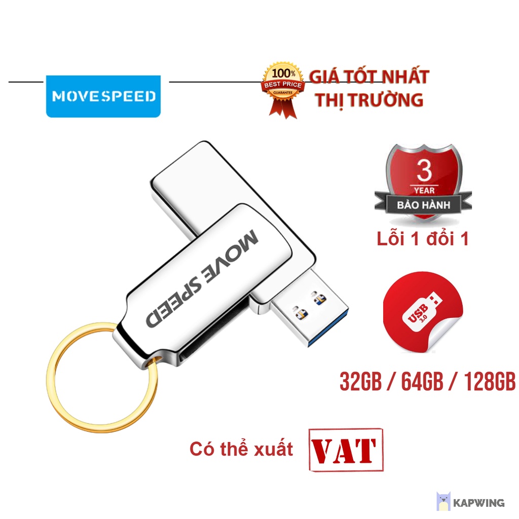 USB 3.0 Move Speed 32gb / 64gb / 128gb Truyền Tốc Độ Cao Chống Thấm ...