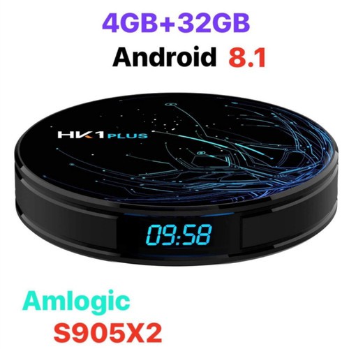 TV BOX HK1 PLUS Ram 4GB Rom 32GB Amlogic S905X2 HK1 Plus 4+32G | Shopee ...