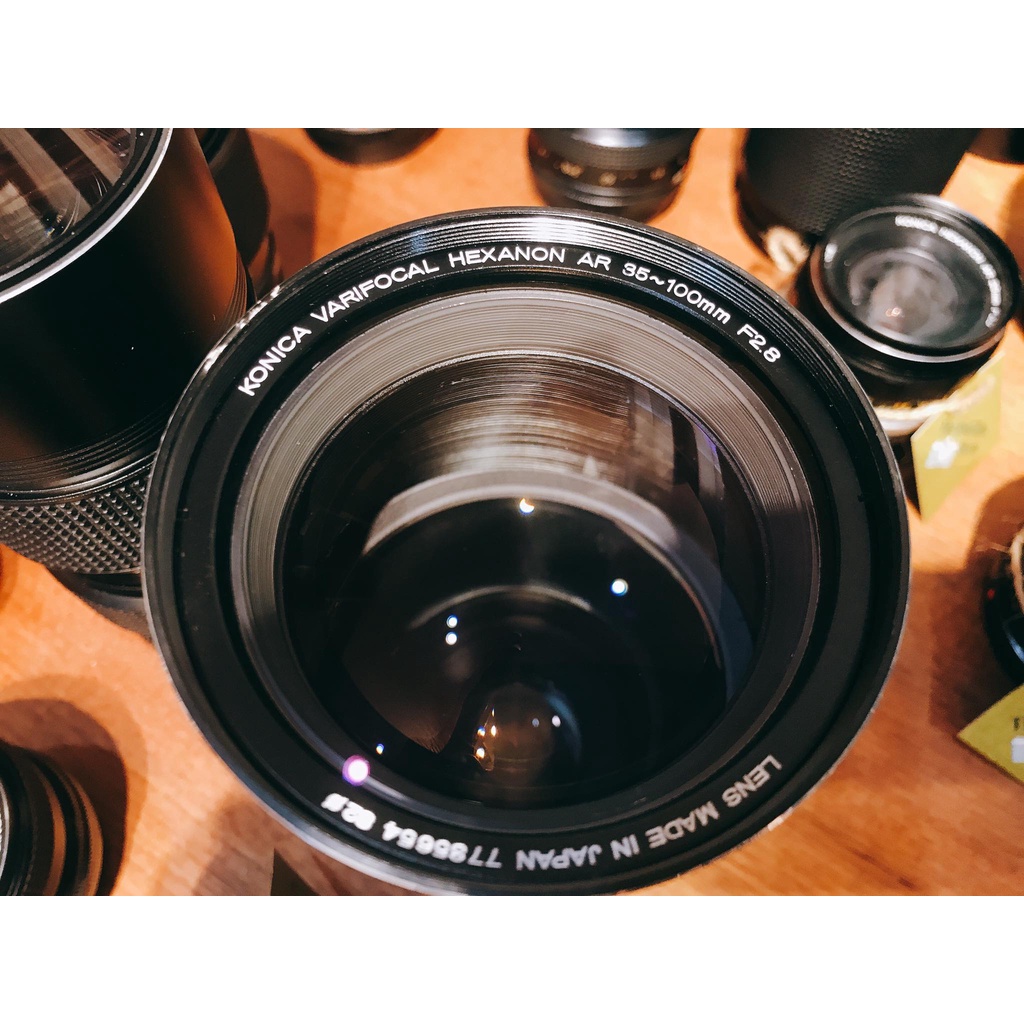 Ống kính MF Konica Varifocal Hexanon AR AR 35-100mm F2.8 Ống kính MF Konica Varifocal Hexanon AR AR 35-100mm F2.8