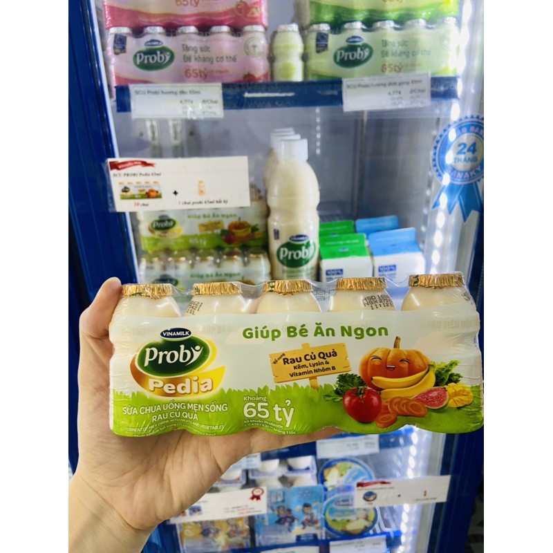 Sữa Chua Uống Probi Pedia - Lốc 5 Chai 65ml | Shopee Việt Nam