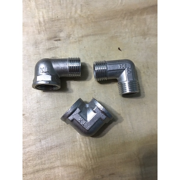 Nối Co Ren inox 21,Co Ren Trong,Ren Ngoài inox 21 (Co điếu inox ...