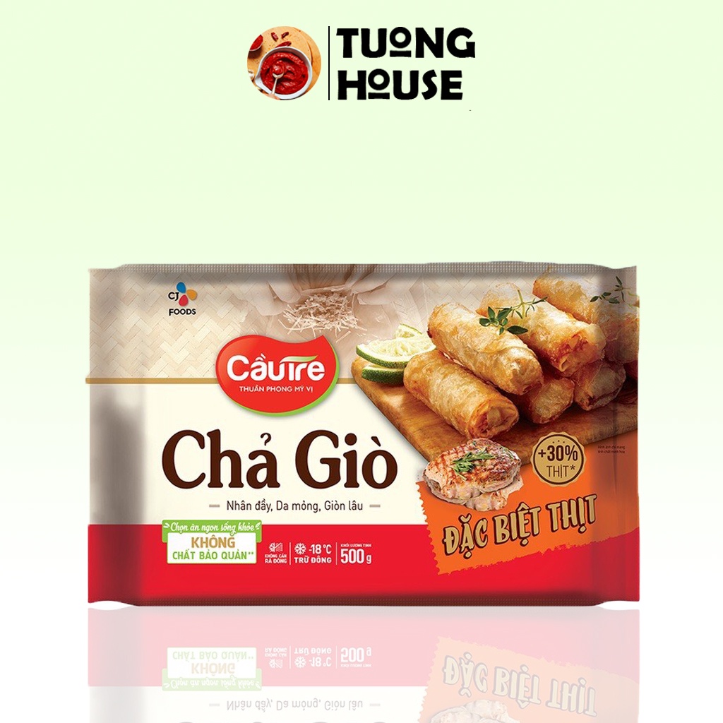 Chả Giò Đặc Biệt Thịt Cầu Tre CJ 500g (hàng lạnh chỉ giao hỏa tốc HCM) | Shopee Việt Nam