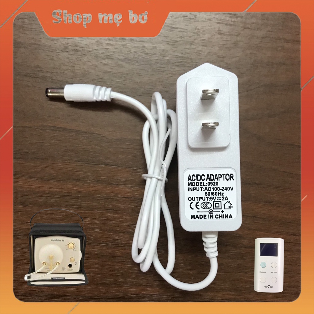 Sạc Máy Hút Sữa Medela Pump, Spectra 9plus 🍀Adapter Dùng Nguồn Điện ...