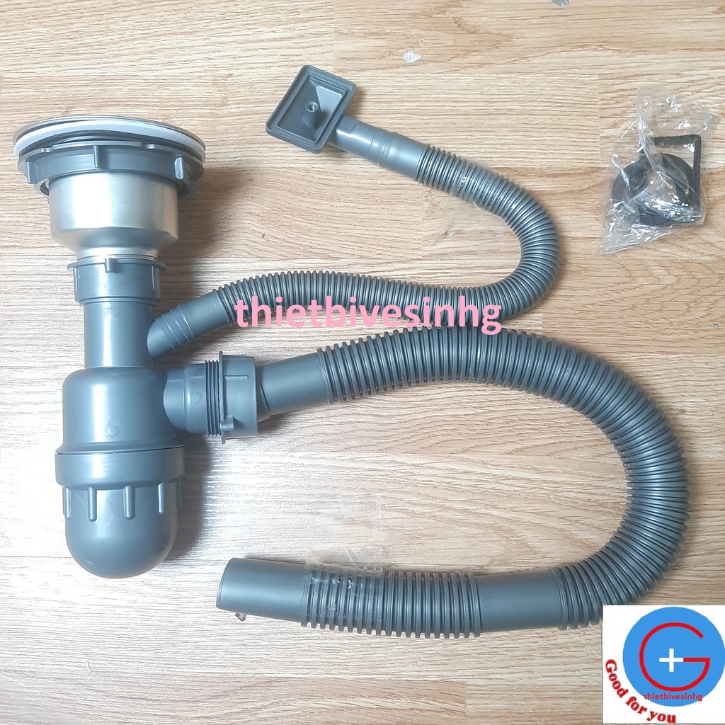 BỘ XI PHÔNG XẢ NƯỚC CHẬU RỬA BÁT 1 HỐ (bầu 110 MM)| XI PHÔNG CHẬU ĐƠN ...