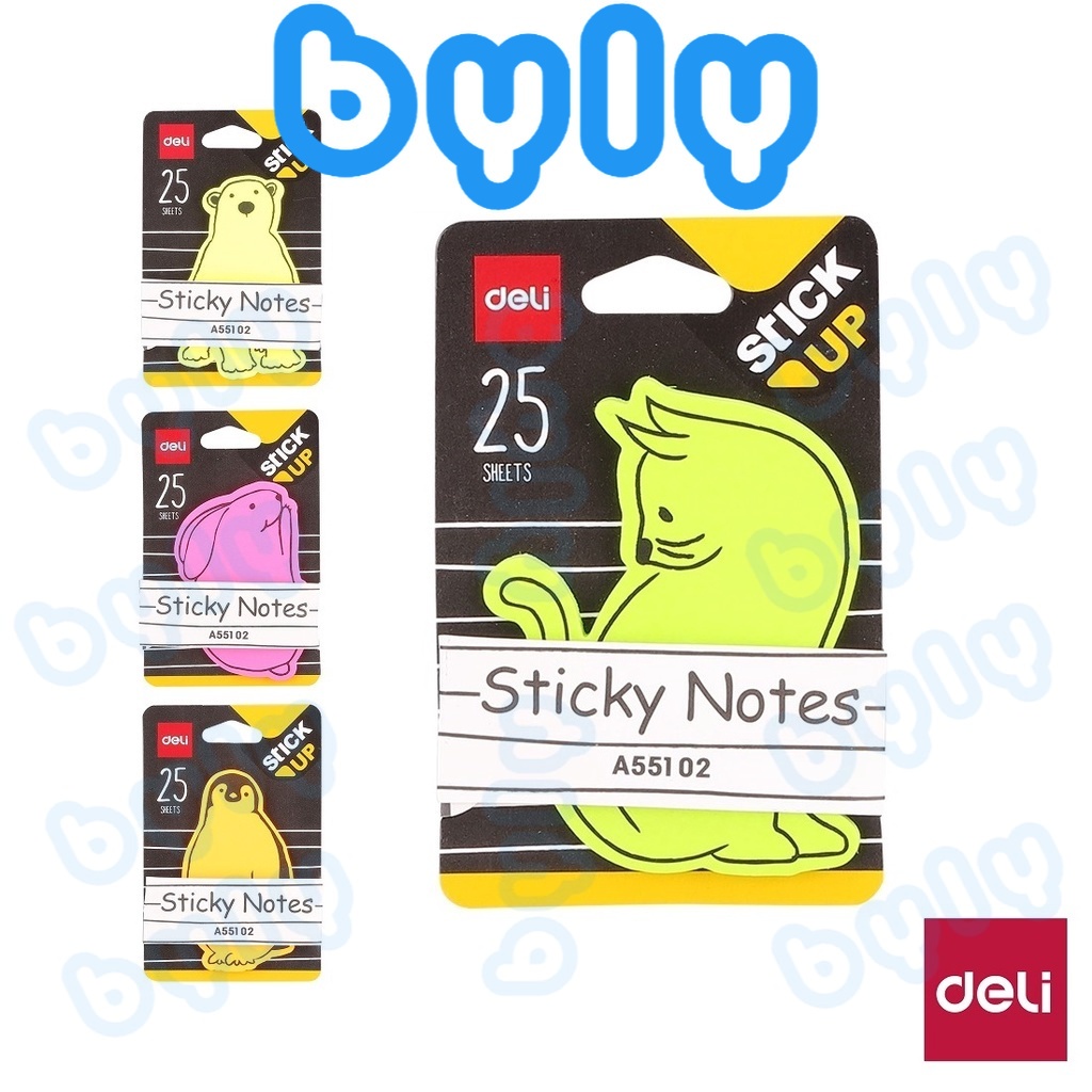 [Ship hỏa tốc] Chọn mẫu Giấy Note Ghi Chú - Hình Ảnh Động Vật - Sticky ...