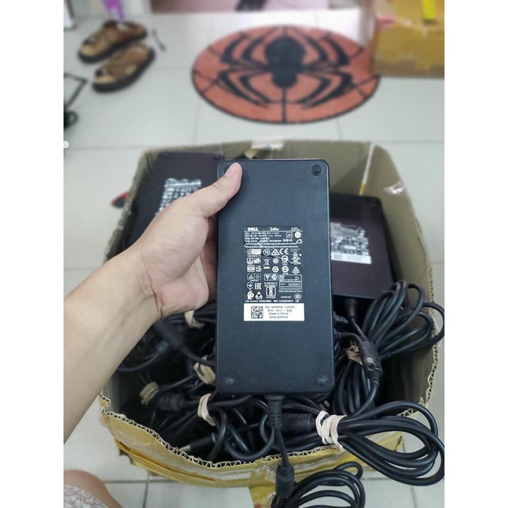 Adapter sạc zin dell 240w (19.5v-12,3A) slim, dùng cho các máy Dell Workstation ZIN THEO MÁY ...