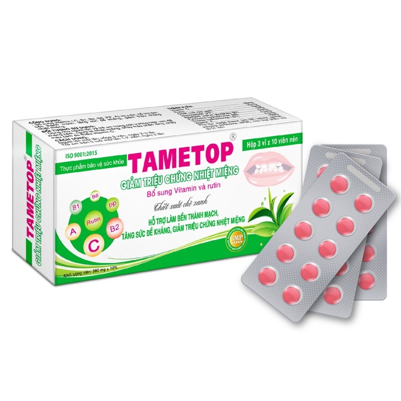 Nhiệt miệng Tametop hộp 30v-combo 2 hộp | Shopee Việt Nam