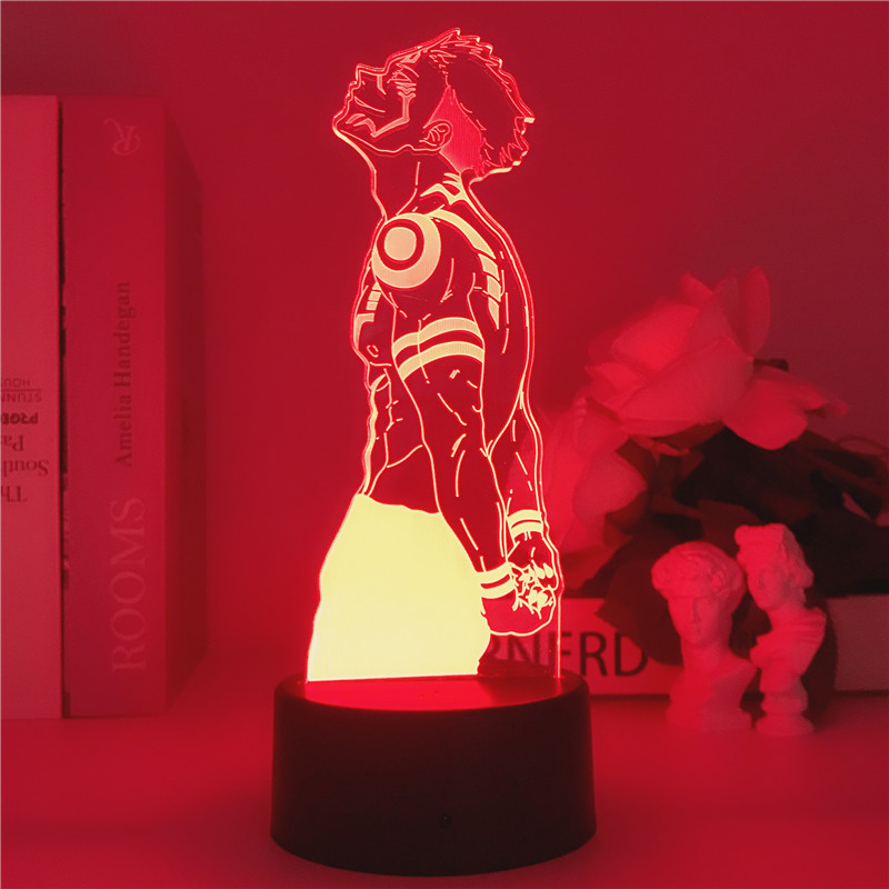 Sy6 jujutsu kaisen 3d đèn ngủ đèn ngủ anime usb chiếu sáng led gojo ...