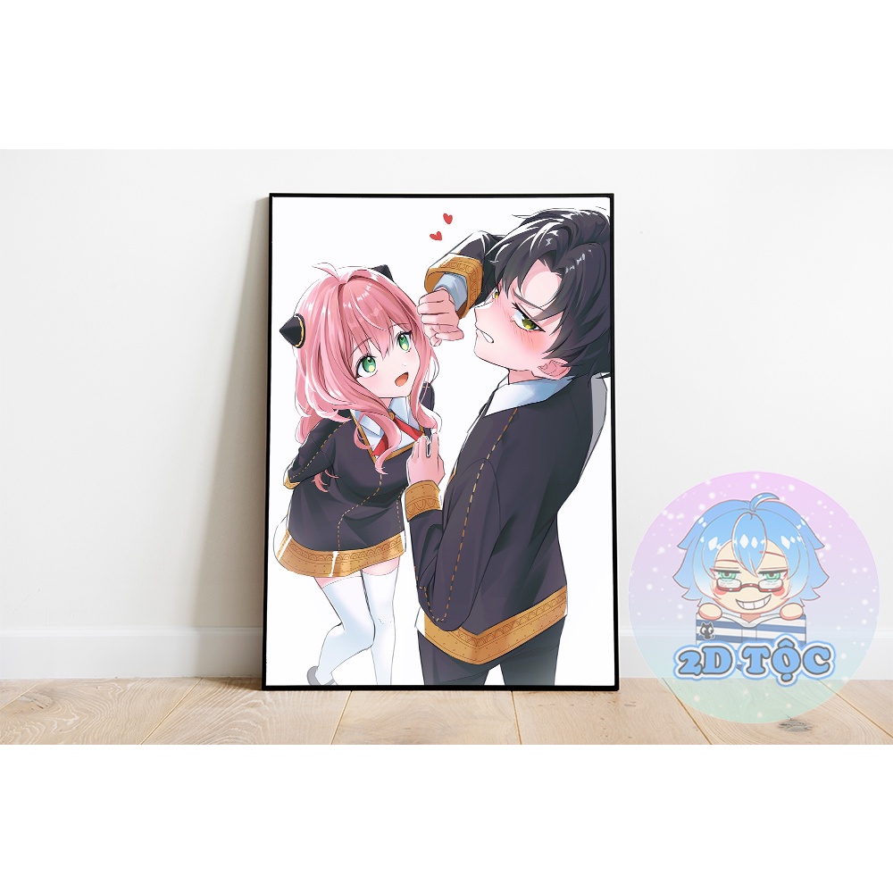 Tranh Poster Dán Tường Anya Anime Spy x Family – Kích thước A3 A4 Tranh ...