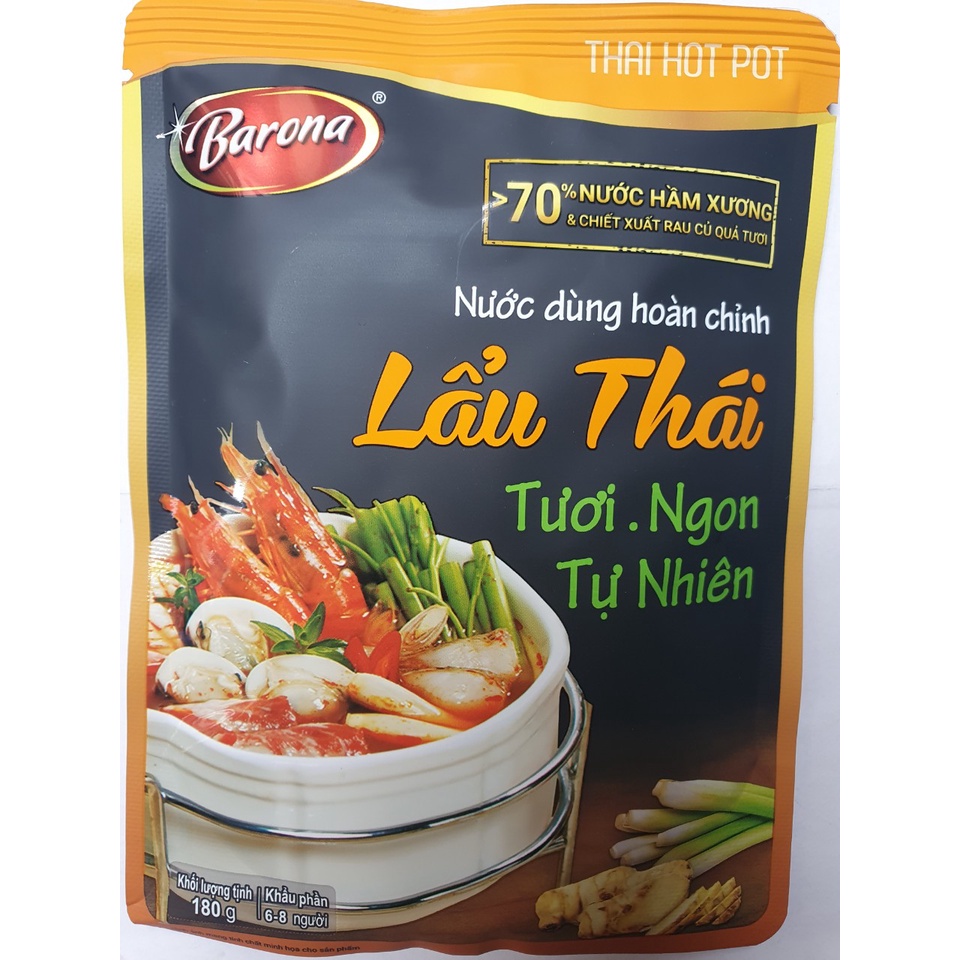 Nước dùng hoàn chỉnh Lẩu Thái Barona | Shopee Việt Nam