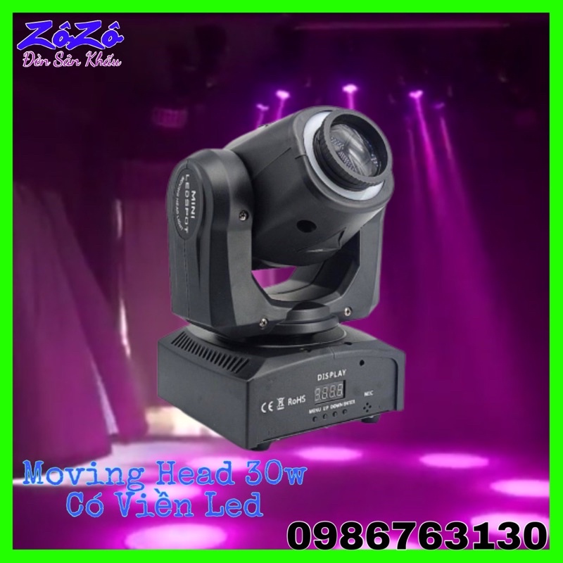 Đèn Moving Head 30W có viền Led,Beam mini 30w led | Shopee Việt Nam