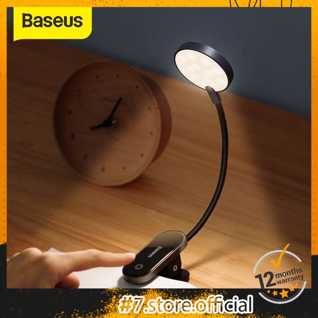 Đèn LED Baseus nhỏ kẹp bàn không dây cảm ứng sạc USB để đọc sách vào ...